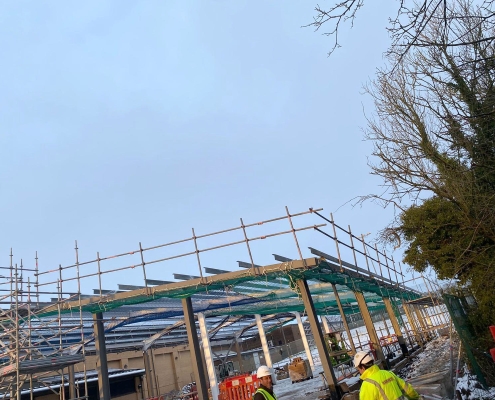 Scaffold Edge Protection | Premier Scaffolding